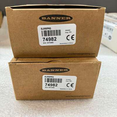 议价BANNER邦纳超声波传感器 SLM80P6Q可维修
