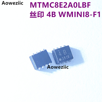 10个 MTMC8E2A0LBF 丝印 4B WMINI8-F1 2个N沟道 20V 7A 场效应管