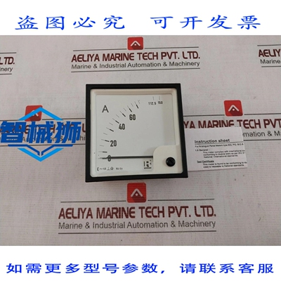 原装供应 RISHABH EQ 96 电流表 850V 0-112.5/150A 75/5A-10 TO+