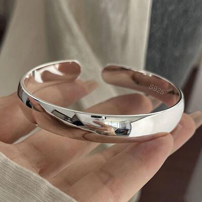 Solid Sterling Silver Retro Bracelet for Women Men Vintage