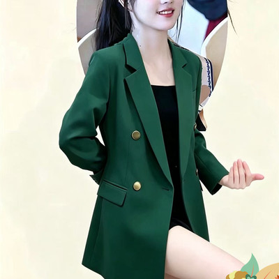 2026新款春秋女简约西装外套