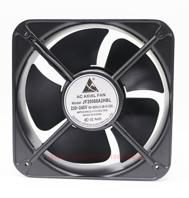 20CM散热排气扇冷却风机220V