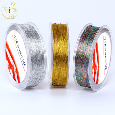 金银线中国结编织流苏手链