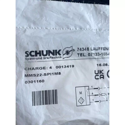 SCHUNK雄克MMS22-SP1M8磁性开关，型号0301