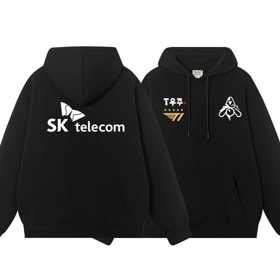 秀洛T1战队队服FAKER同款衣服秋冬外套男女衣服加绒加厚卫衣