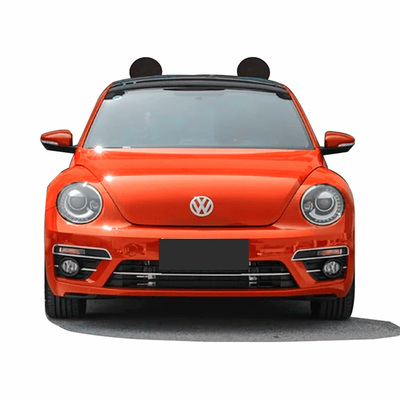 Mini耳朵可爱米奇熊猫汽车改装