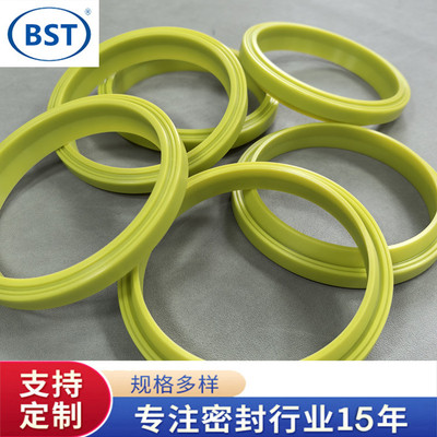 BINKS电动泵流体活塞密封圈194237绿色UPE高压柱塞泵防尘圈162844