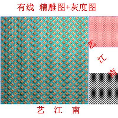 4707梅花底纹纹理背景纹理精雕JDP灰度BMP格式图