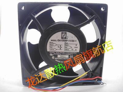 Orion Fans OA109AP-11/22-1 115V/223V 17/15W 双电压变频器风扇
