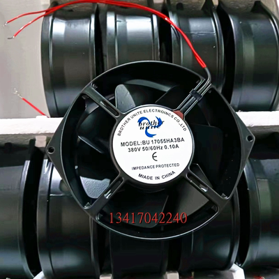 全新brother unite轴流风机BU17055HA3BA 380V散热风扇17CM BA2BA