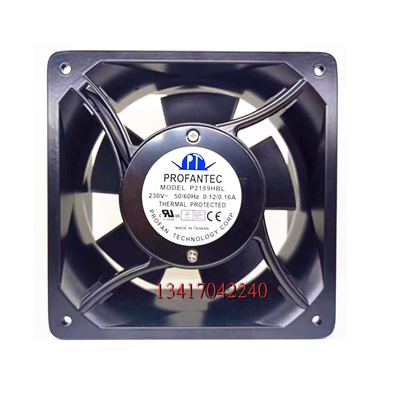 全新原装PROFANTEC P2189HBL 230V 0.12/0.16A 17689交流散热风扇