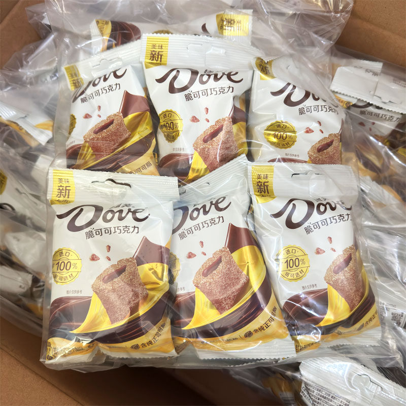 德芙脆可可巧克力15g袋装其他型巧克力制品解馋休闲糖果零食美味