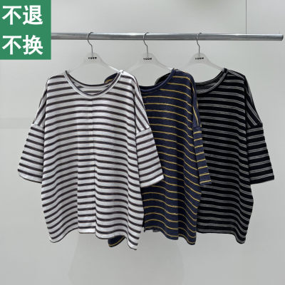 现货YOOM丝滑麻料针织拼