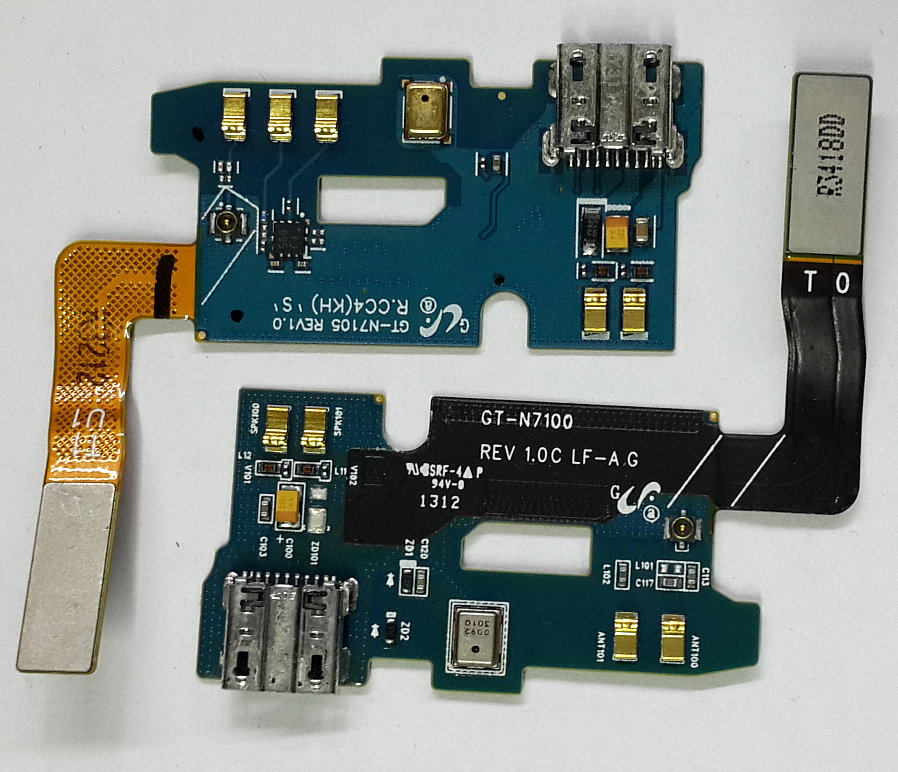 听筒Note2适用于三星N7100尾插排线719N7108D喇叭7102N7105充电口_虎窝淘