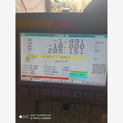 现货广泰数控 GUNT 330iTa 剪线拆机 成色如图 功能包议价
