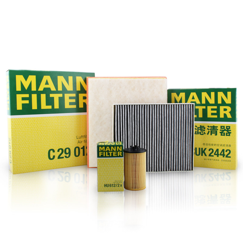 曼牌三滤套装HU612/2XM+C29012+CUK2442适用别克君威迈锐宝1.6T_虎窝淘