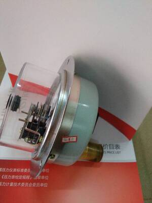红旗轴向电接点压力表厂家直销