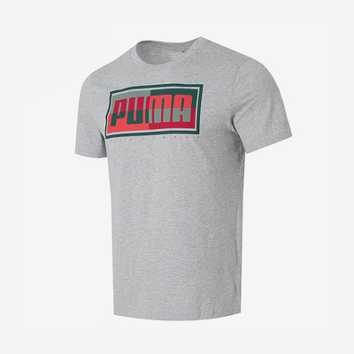 Puma/彪马正品GRAPHICS Puma Box Tee男士经典复古短袖687678-04