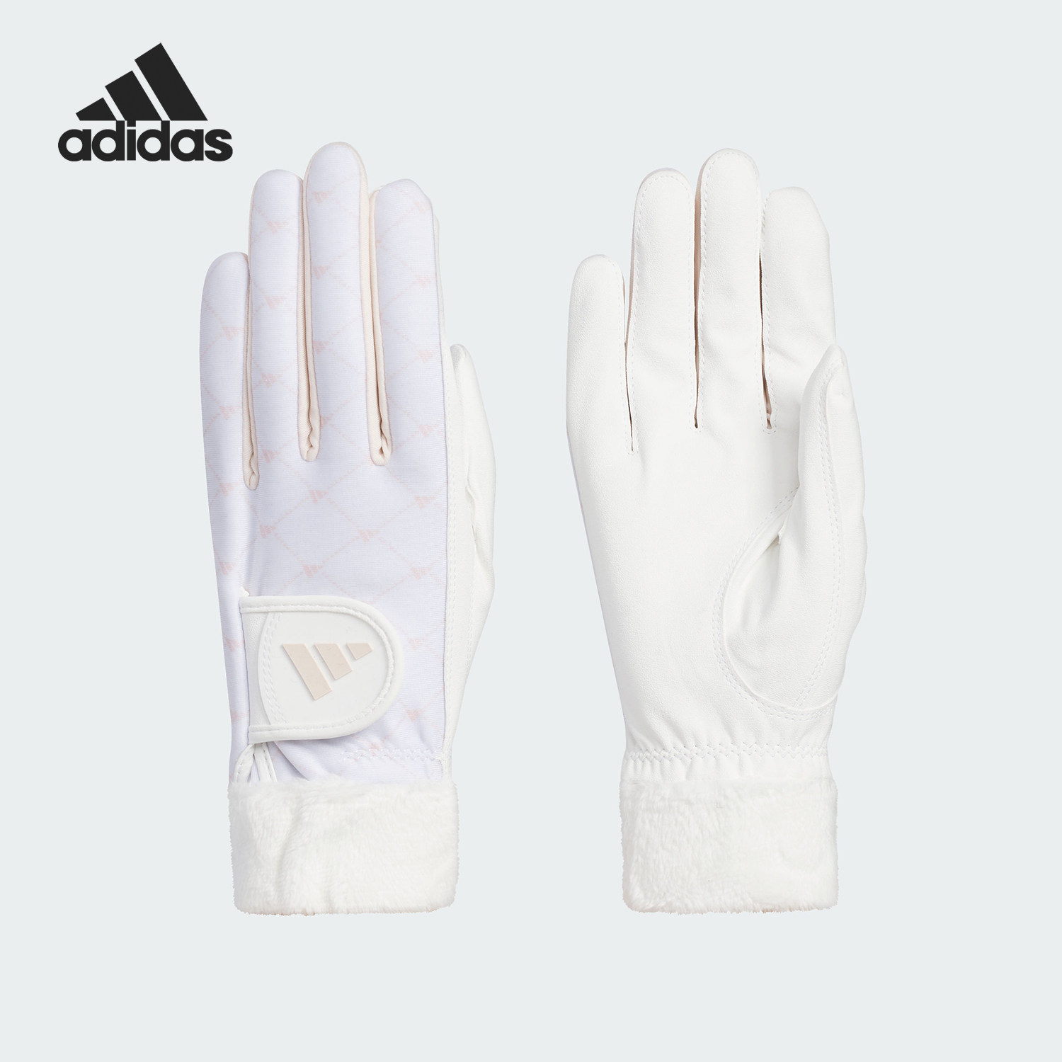 Adidas/阿迪达斯正品W WARM GL女士高尔夫简约运动手套IA2740