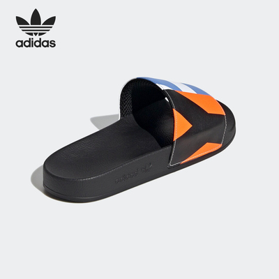 Adidas/阿迪达斯正品三叶草男女轻便户外经典休闲时尚拖鞋FW9743