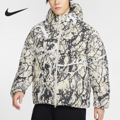 耐克男士潮流保暖棉服外套