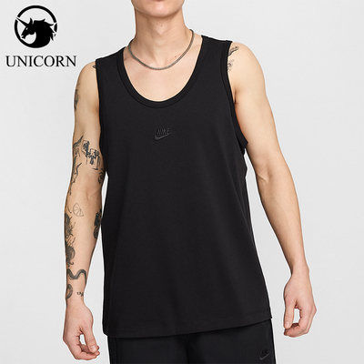 Nike/耐克正品Sportswear男士套头无袖透气运动背心T恤FD1291-010
