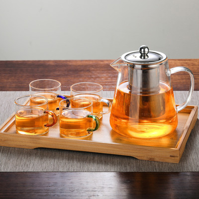 耐热不锈钢过滤茶壶