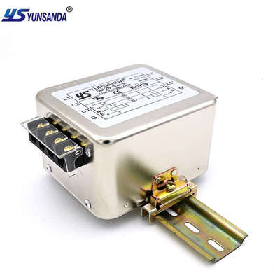 包邮YUNSANDA三相三线EMC端子台CW12B电源滤波器380v 40A 30A 10A