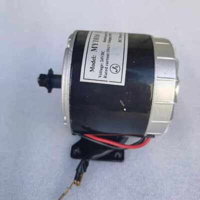 24V36V300W有刷高速电机小海豚36V永磁直流350WMY1016MY1025改装