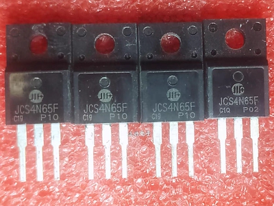 进口原装JCS4N60F MOS场效应管 塑封TO-220F 现货可直拍
