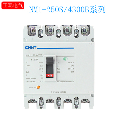 正泰塑壳断路器空开NM1-250S