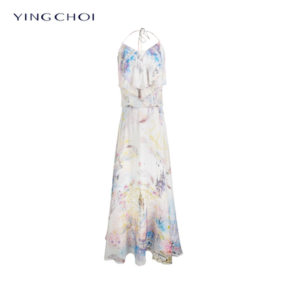 【七七酱直播间】YINGCHOI 淡紫色摩天轮烫钻套装 21530/71417