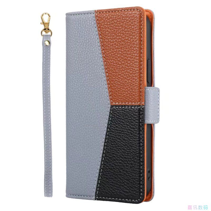 灰黑棕适用IPhone17/16/15/14/13/12/11promax/Plus苹果翻盖手机壳Mini/Se/Air皮套防摔保护套电话壳
