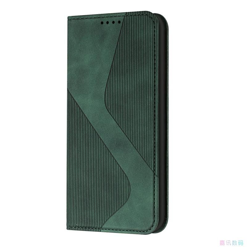 纯色绿适用GalaxyA05/A15/A25/A35/A55 5G三星翻盖手机壳A04/A14/A24/A54 4G 皮套防摔保护套电话壳