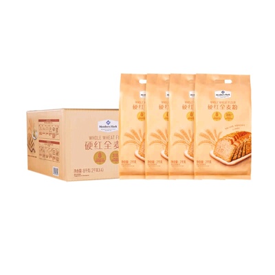 山姆全麦粉进口小麦富含膳食纤维