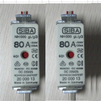 A熔断器 NH000 500V 35A NH 000 35A GG/GL 120KA 2000013