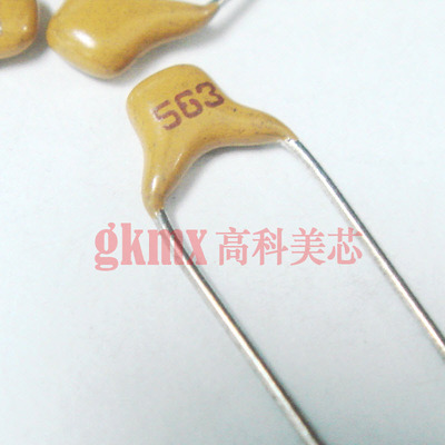 多层陶瓷电容独石电容56NF 0.056UF 563/50V Y5V直插20% 10个3元