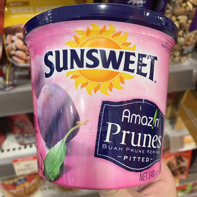 香港代购Sunsweet去核西梅干340g