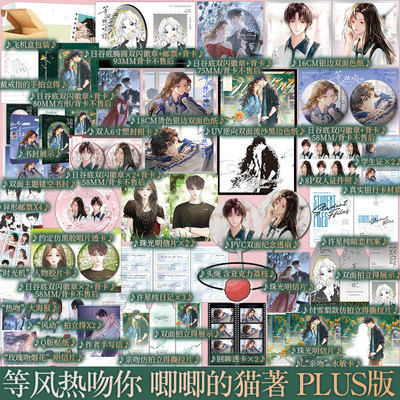 A版B版PLUS版 等风热吻你 唧唧的猫著 新增番外二则 付雪梨x许星纯 她的小梨涡他和她的猫同作者 青春小说实体书新视角正版
