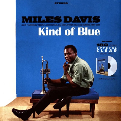 原装进口 迈尔斯戴维斯MilesDavis 特别蓝调爵士透明胶LP黑胶唱片