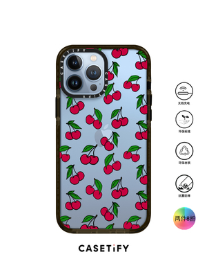 香港代购Casetify Cherries 樱桃适用iPhone13/12/Pro/Max手机壳
