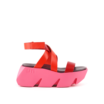 UN unitednude2026极简风Bull Way厚底凉鞋女露趾搭扣休闲时尚