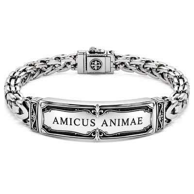 Amicus Animae 欧美复古手链男士原创设计感小众高级感古巴手链