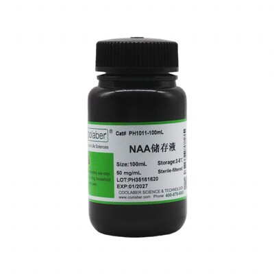 Coolaber/酷来搏 PH1011 NAA储存液（50 mg/mL，除菌） 100mL