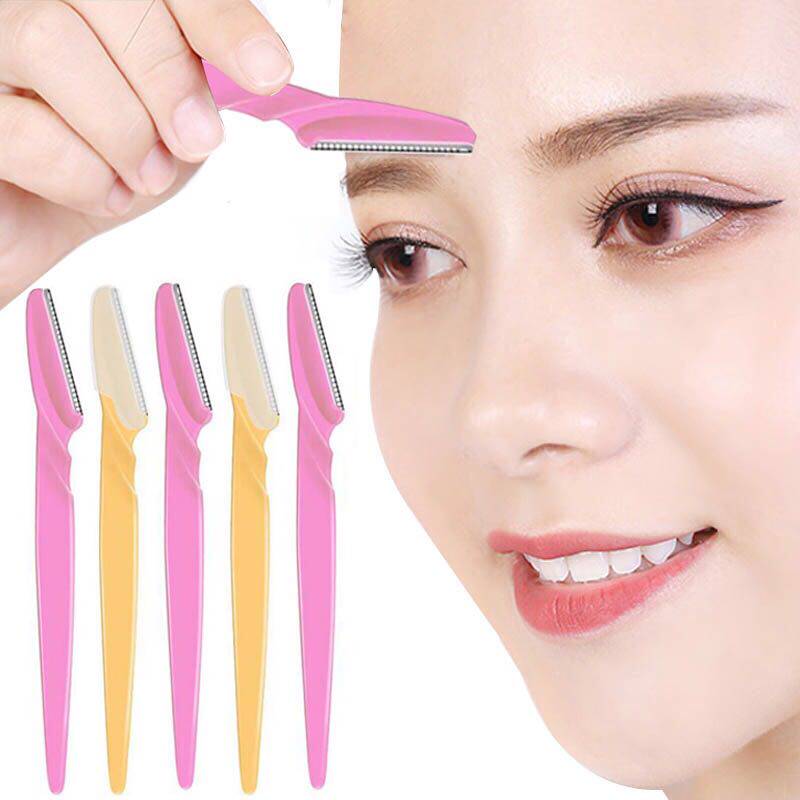 修眉刀女士刮眉刀锋利剃眉刀一字眉初学者简约安全防刮伤修眉神器