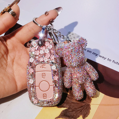 奔驰钥匙套疯抢中卡通可爱