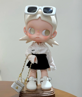 zsiga娃衣1/8玩偶衣服miu系衬衣学院风嘎子姐穿搭姜饼人小香包