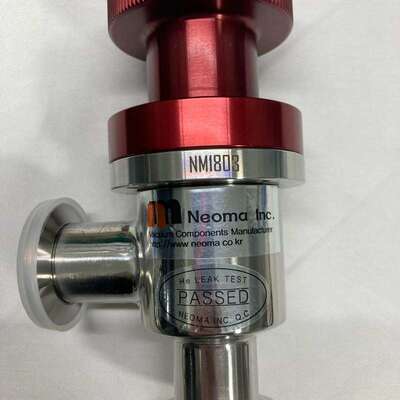 议价韩国Neoma NM1803 手动高真空角阀 KF25 全新