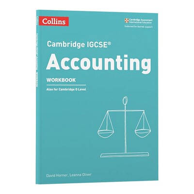 进口原版 剑桥IGCSE会计练习册 英文原版 CAMBRIDGE IGCSE Accounting Workbook 英文版 进口英语原版书籍   Collins