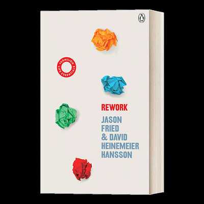 进口原版 ReWork 重来 更为简单有效的商业思维 贾森·弗里德 新版 英文版 英文原版   Vermilion